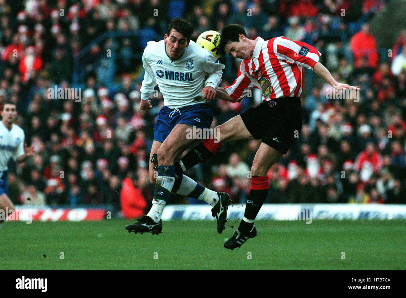 MARTIN SCOTT & GARY JONES TRANMERE V SUNDERLAND 04 January 1999 Stock ...