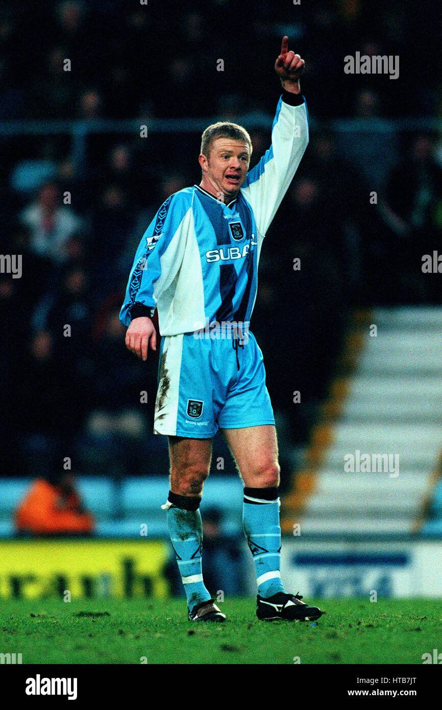 DAVID BURROWS COVENTRY CITY FC 10 January 1999 Stock Photo - Alamy