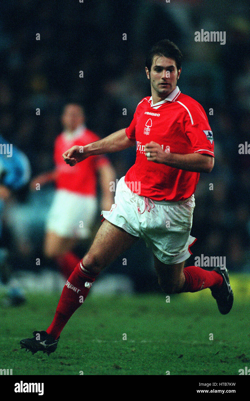 ANDY JOHNSON NOTTINGHAM FOREST FC 10 January 1999 Stock Photo - Alamy