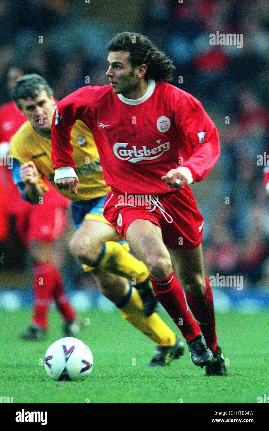 PATRIK BERGER LIVERPOOL FC 16 January 1999 Stock Photo - Alamy