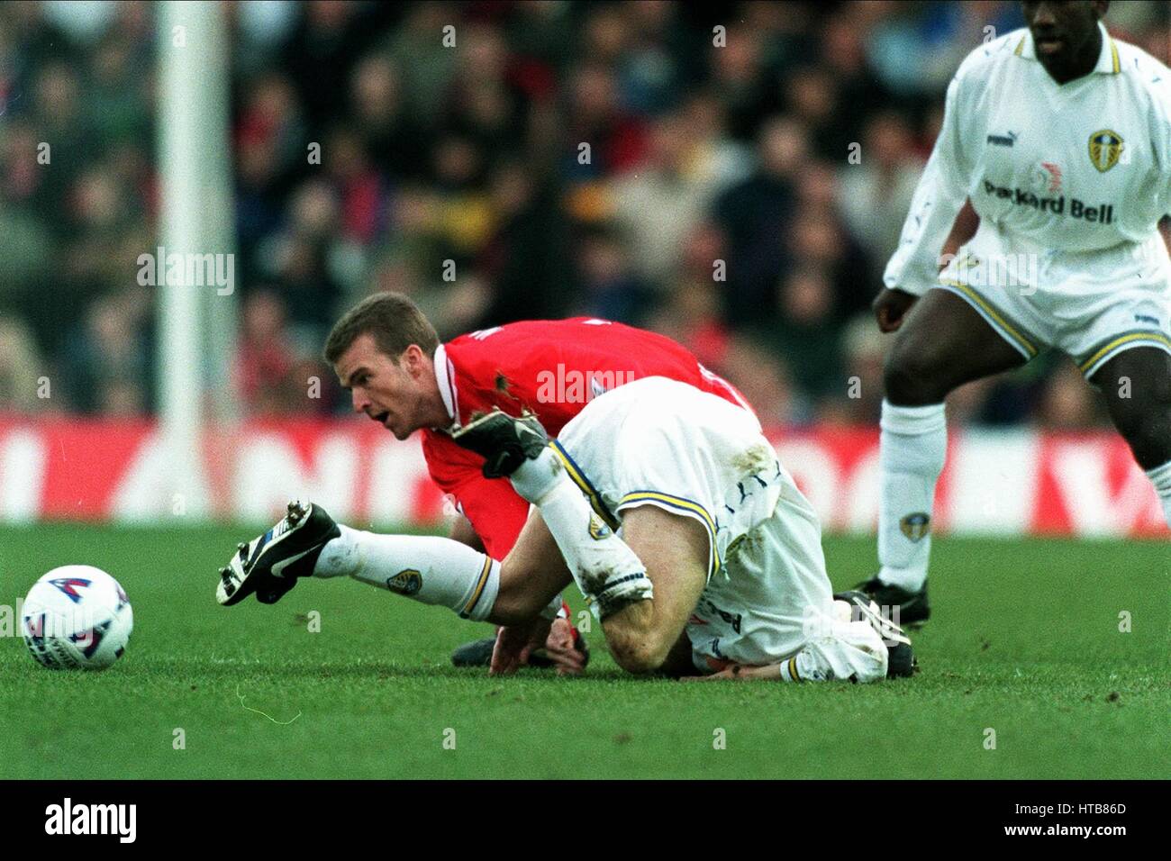 NEIL MADDISON & LEE BOWYER LEEDS V MIDDLESBROUGH 17 January 1999 Stock ...