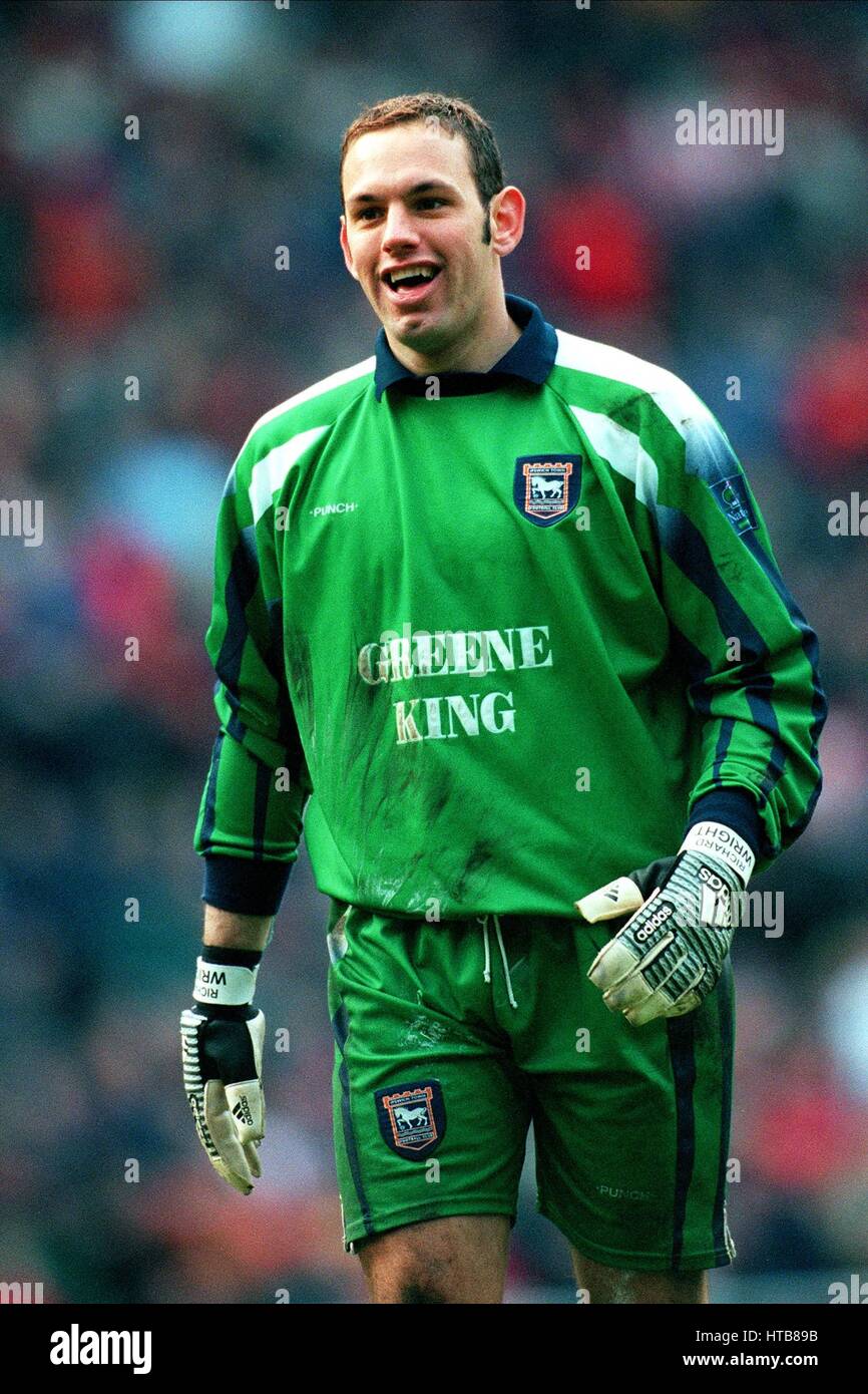 RICHARD WRIGHT IPSWICH TOWN FC 18 January 1999 Stock Photo - Alamy