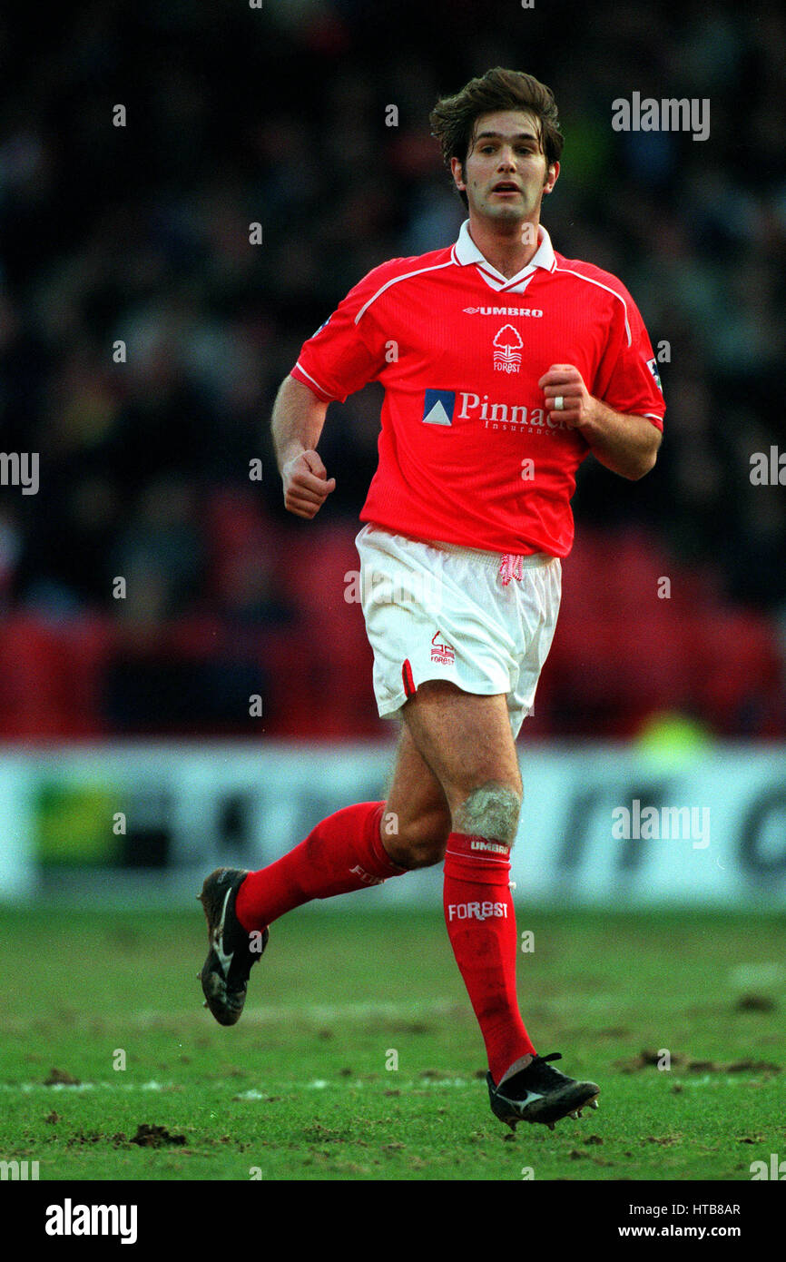ANDY JOHNSON NOTTINGHAM FOREST FC 16 January 1999 Stock Photo - Alamy