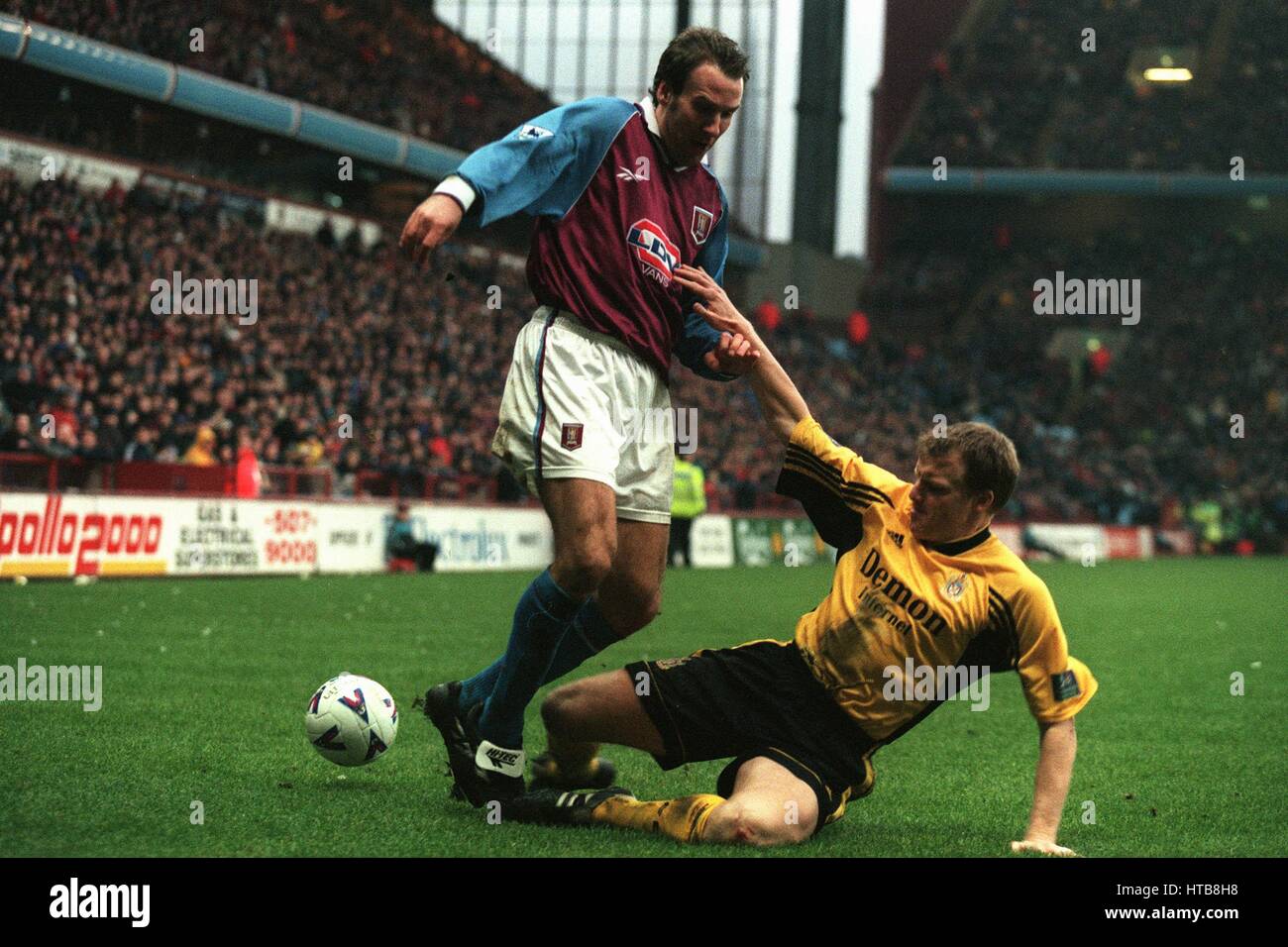 PAUL MERSON & SIMON MORGAN ASTIN VILLA V FULHAM 23 January 1999 Stock ...