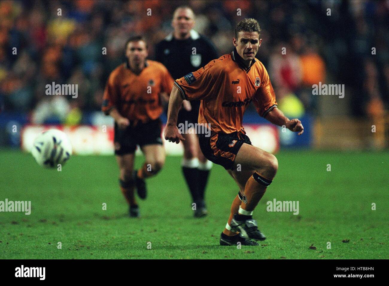 HAAVARD FLO WOLVERHAMPTON WANDERERS FC 24 January 1999 Stock Photo - Alamy