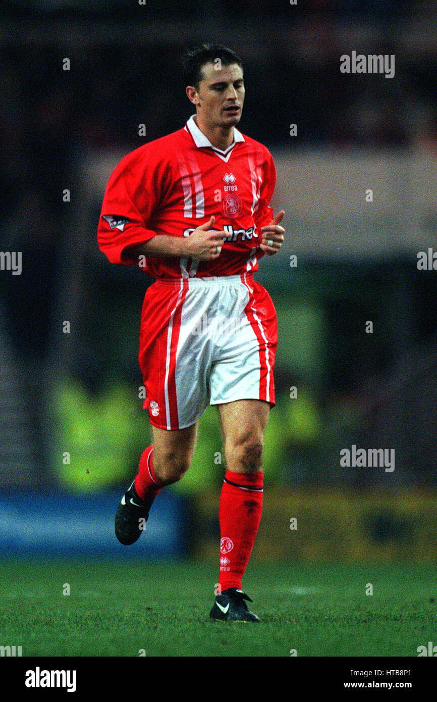 COLIN COOPER MIDDLESBROUGH FC 30 January 1999 Stock Photo - Alamy