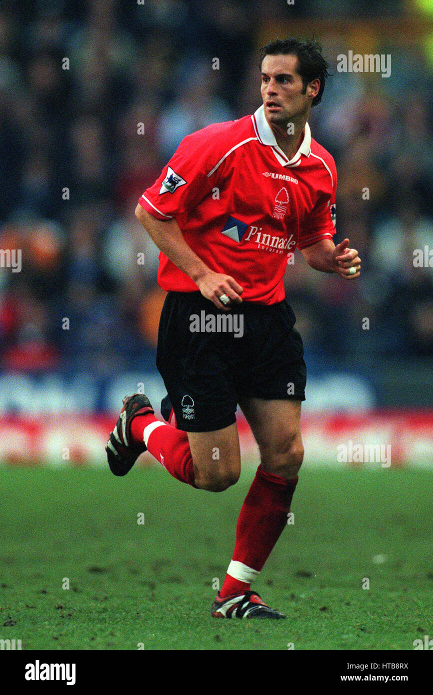 JOHN HARKES NOTTINGHAM FOREST FC 30 January 1999 Stock Photo - Alamy
