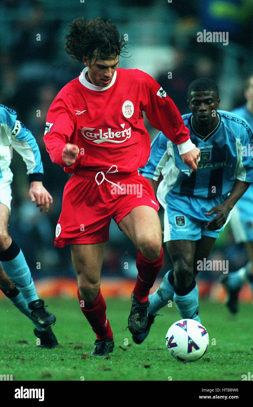 PATRIK BERGER LIVERPOOL FC 30 January 1999 Stock Photo - Alamy