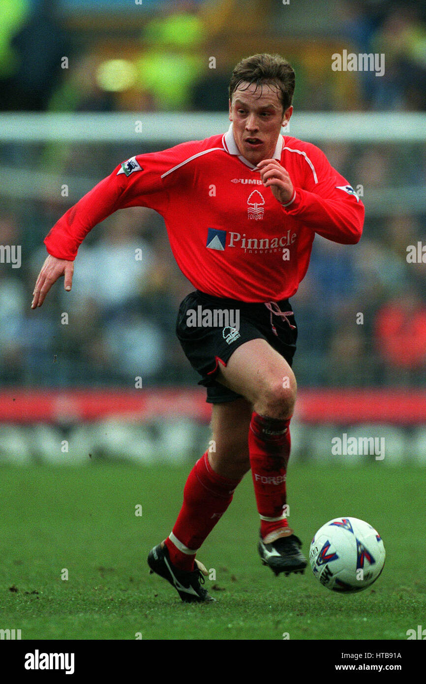 ALAN ROGERS NOTTINGHAM FOREST FC 30 January 1999 Stock Photo - Alamy