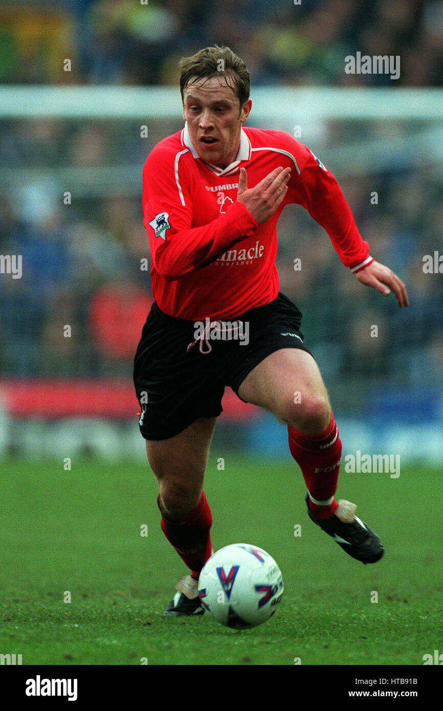 ALAN ROGERS NOTTINGHAM FOREST FC 30 January 1999 Stock Photo - Alamy