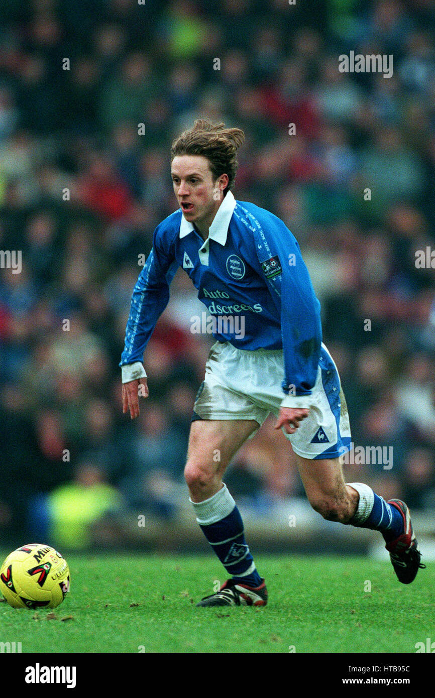 STEVE ROBINSON. BIRMINGHAM CITY FC 31 January 1999 Stock Photo - Alamy