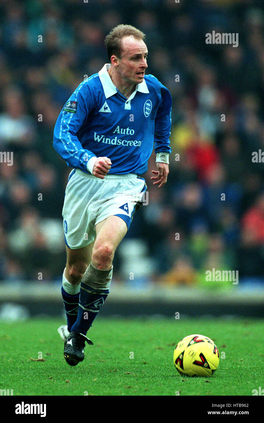 JON MCCARTHY BIRMINGHAM CITY FC 31 January 1999 Stock Photo - Alamy