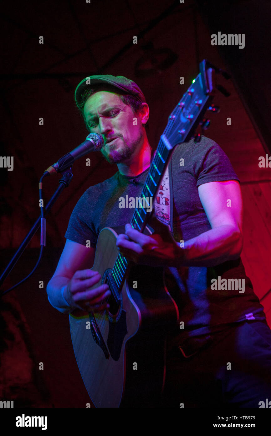 Johnny Everett, lead singer of Furlo opened the night of music in ...