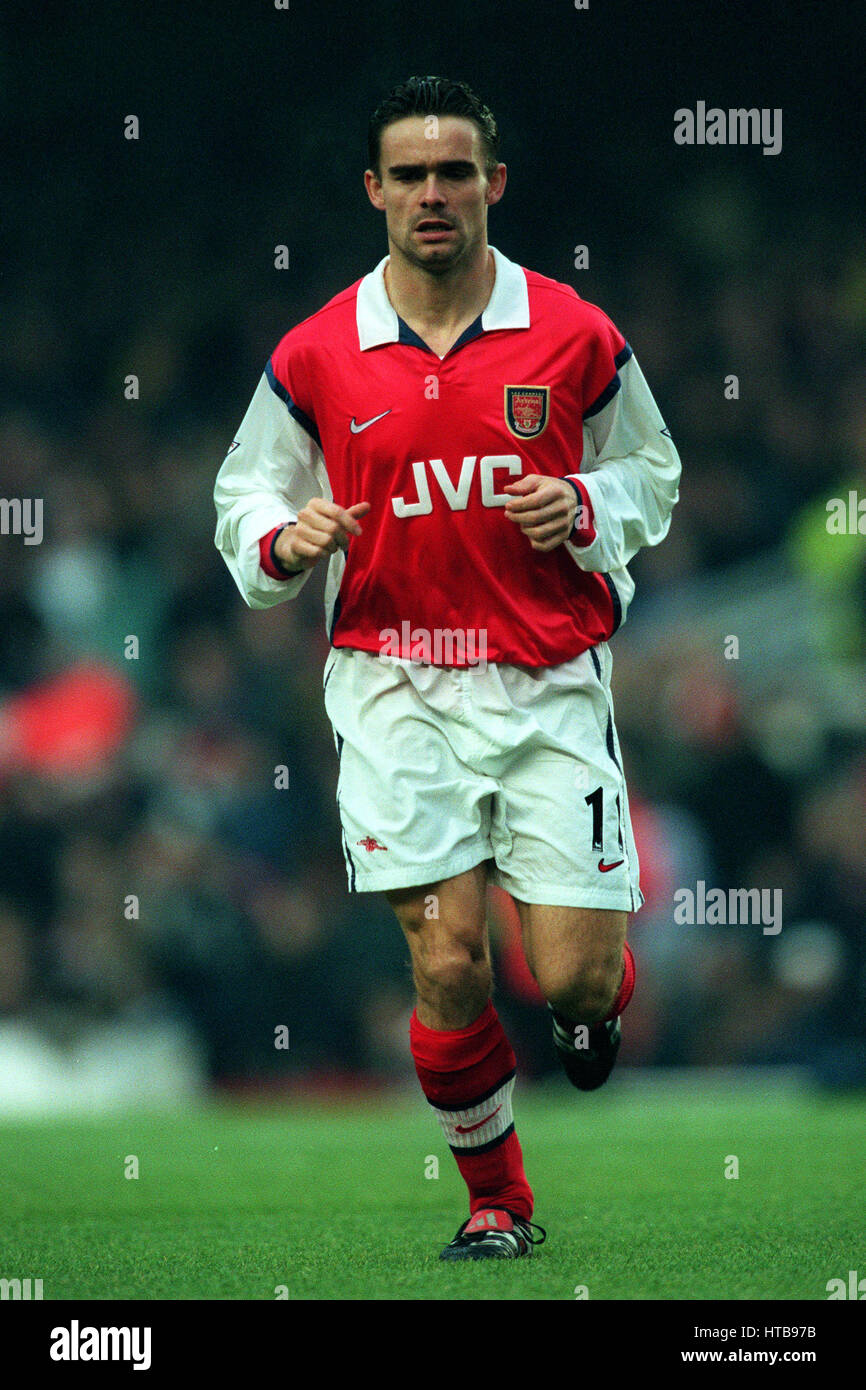 MARC OVERMARS ARSENAL FC 31 January 1999 Stock Photo - Alamy
