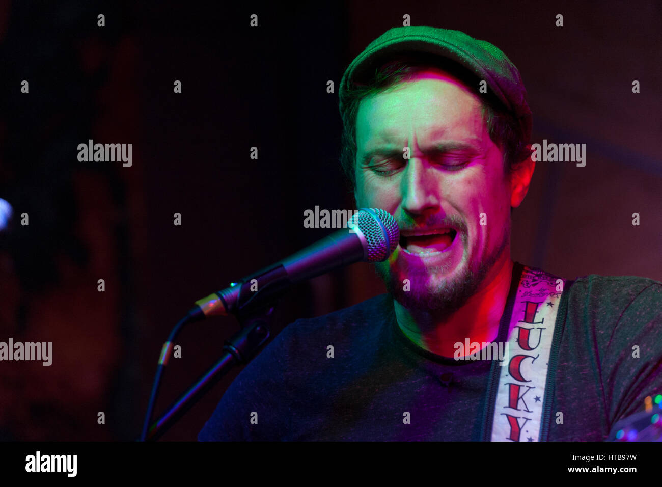 Johnny Everett, lead singer of Furlo opened the night of music in ...