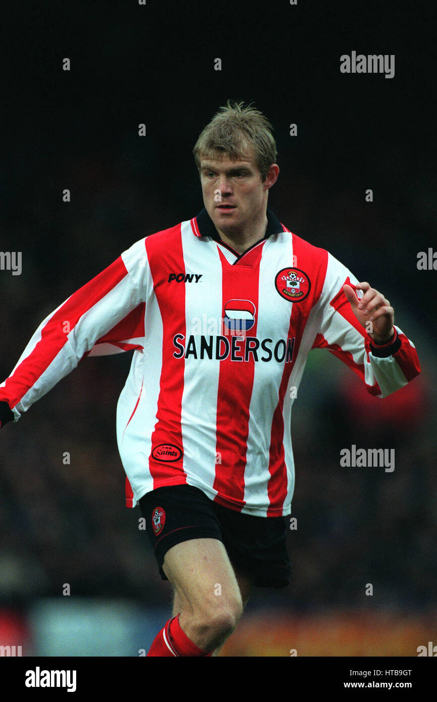 EGIL OSTENSTAD SOUTHAMPTON FC 09 February 1999 Stock Photo - Alamy