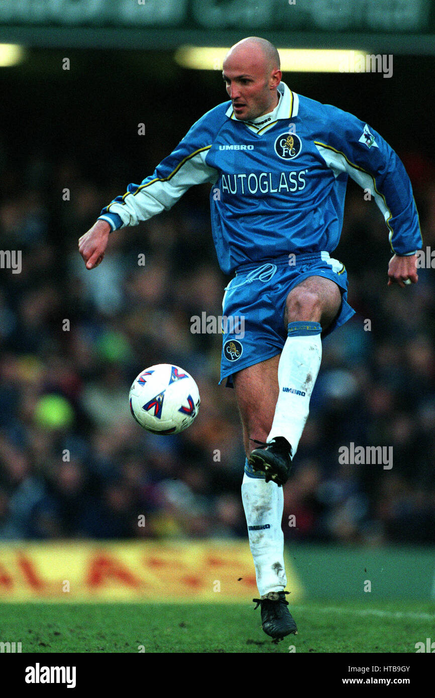 FRANK LEBOEUF CHELSEA FC 09 February 1999 Stock Photo - Alamy