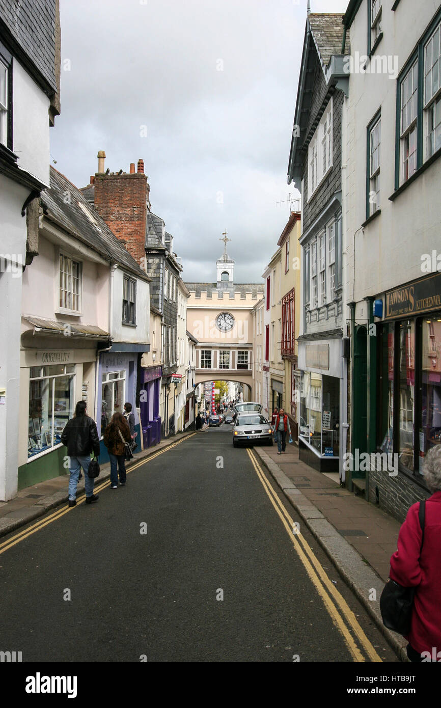 Totnes Guildhall Devon Stock Photo - Alamy