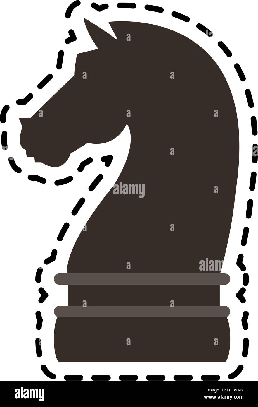 knight chess piece icon image Stock Vector Image & Art - Alamy