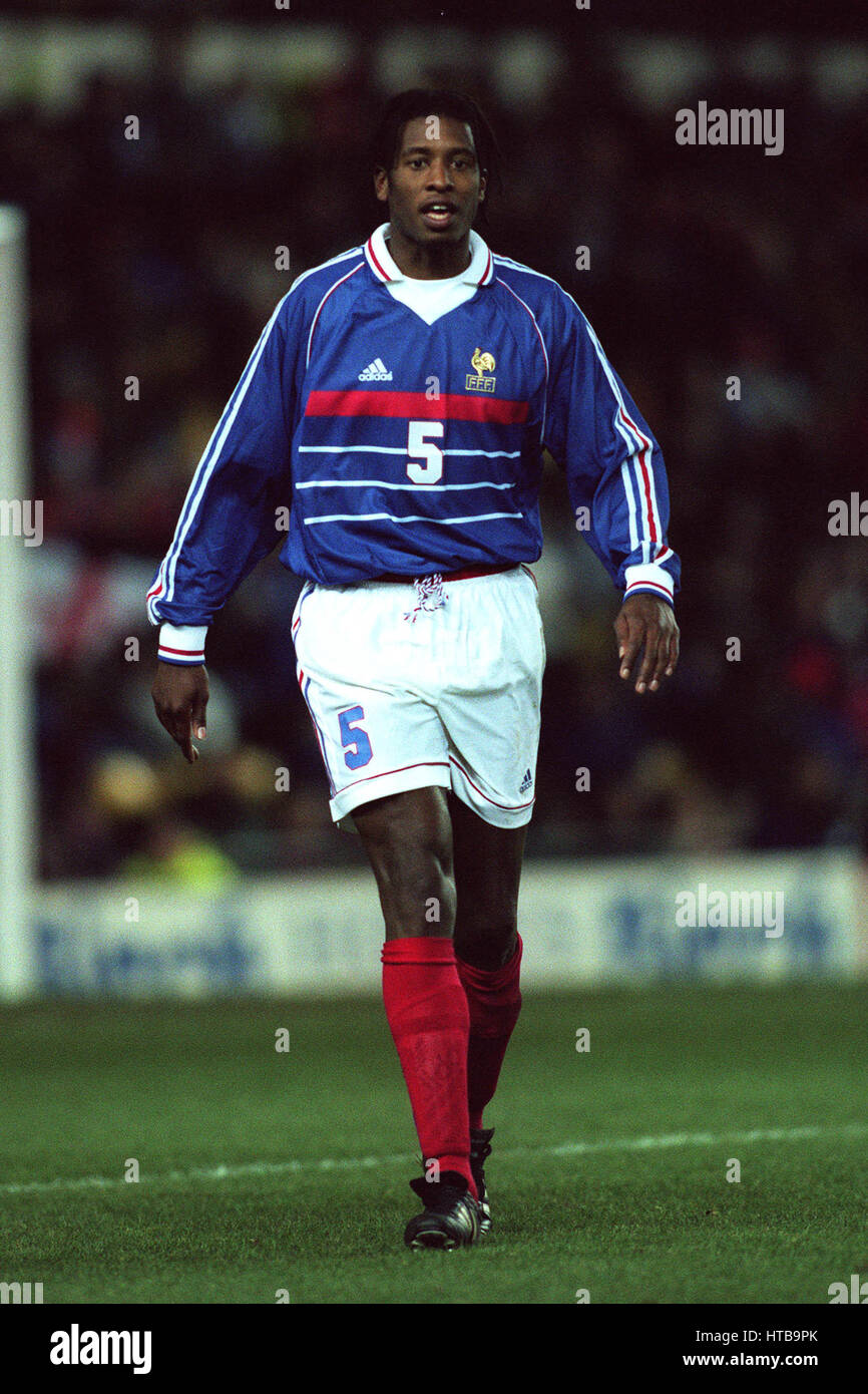 PHILIPPE CHRISTANUAL FRANCE U21 09 February 1999 Stock Photo - Alamy