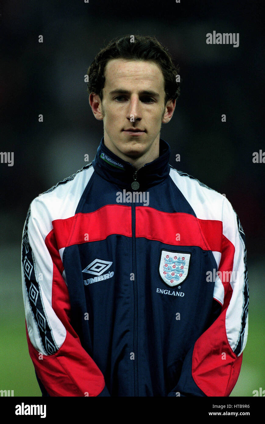 ANDY O'BRIEN ENGLAND U21 09 February 1999 Stock Photo - Alamy