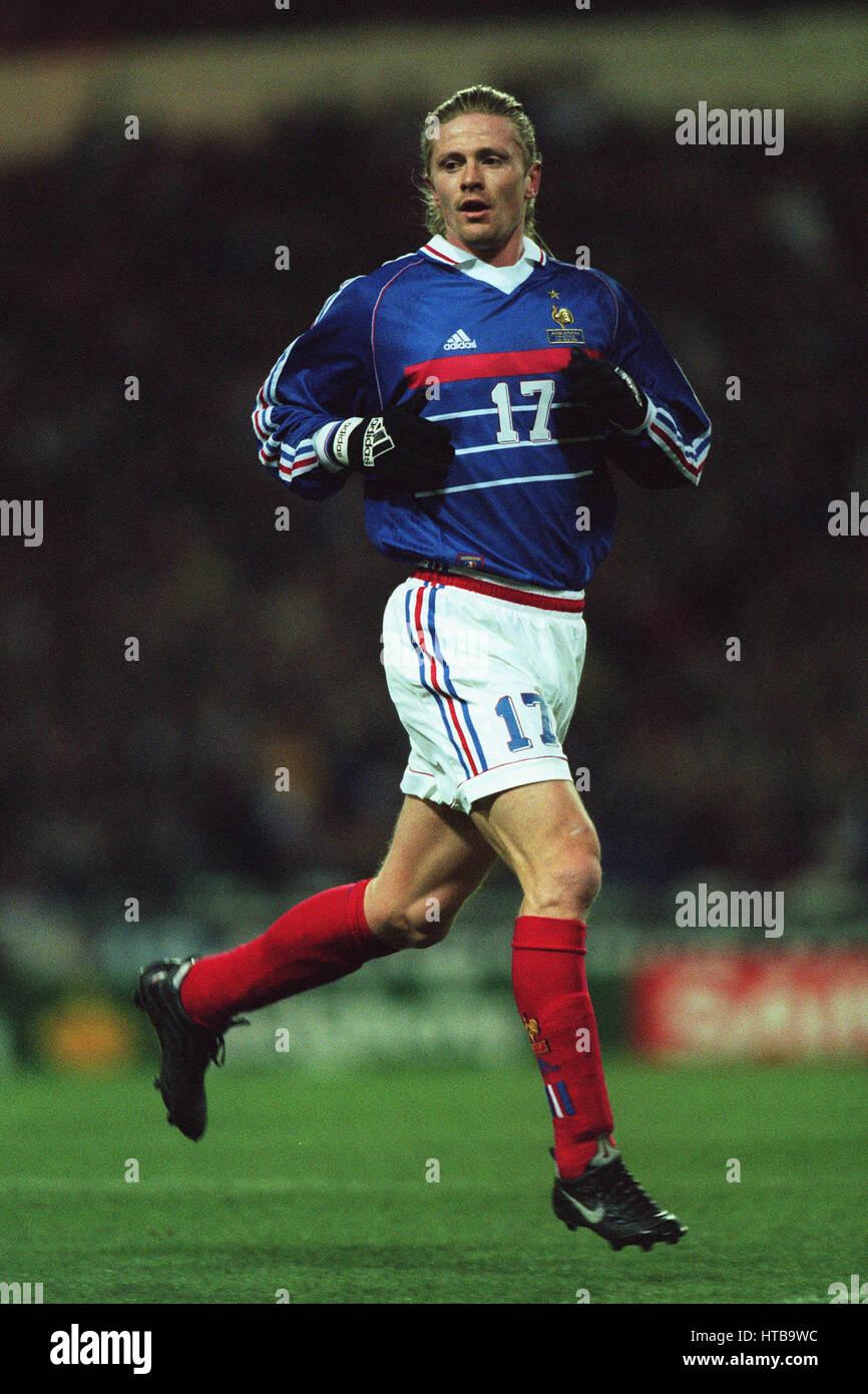EMMANUEL PETIT FRANCE & ARSENAL FC 10 February 1999 Stock Photo - Alamy