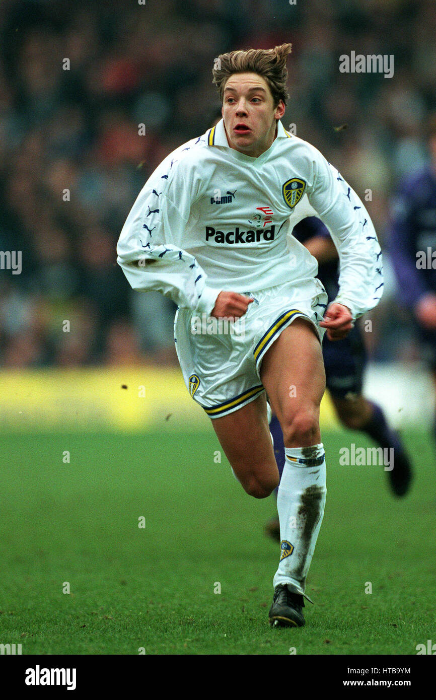 ALAN SMITH LEEDS UNITED FC 13 February 1999 Stock Photo - Alamy