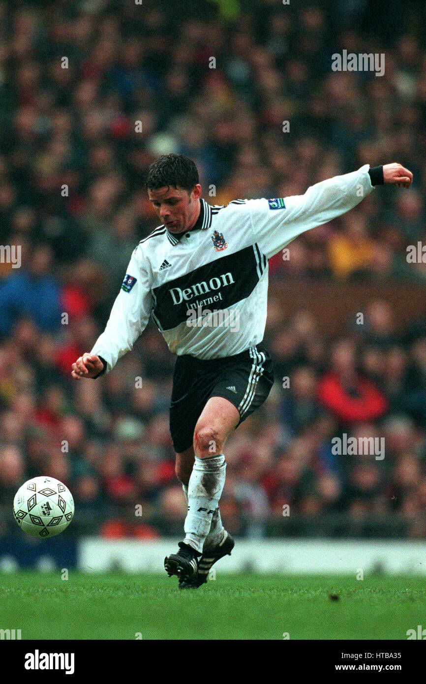 STEVE HAYWARD FULHAM FC 14 February 1999 Stock Photo - Alamy