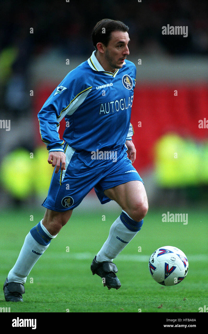 ALBERT FERRER CHELSEA FC 20 February 1999 Stock Photo - Alamy
