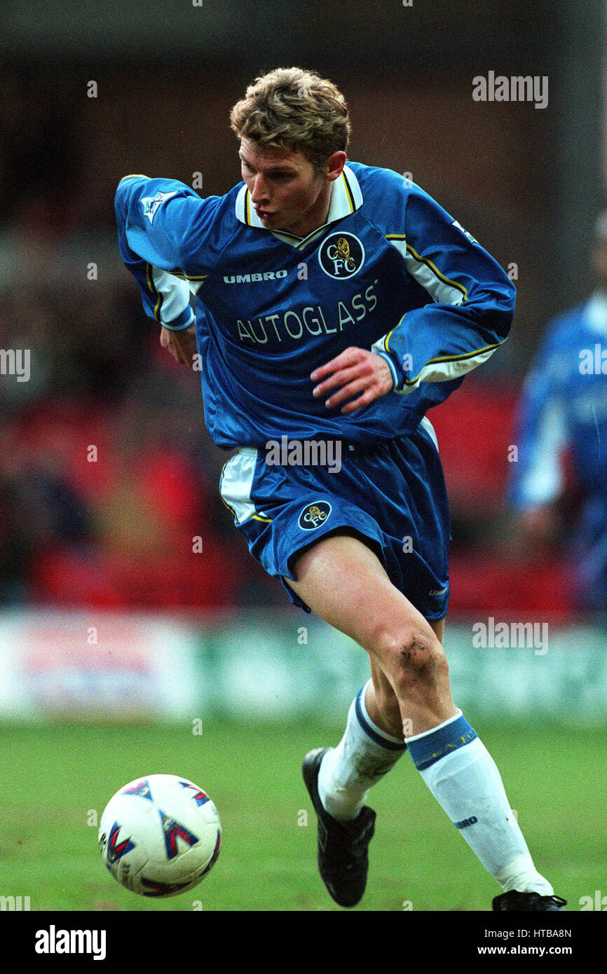 TORE ANDRE FLO CHELSEA FC 20 February 1999 Stock Photo - Alamy