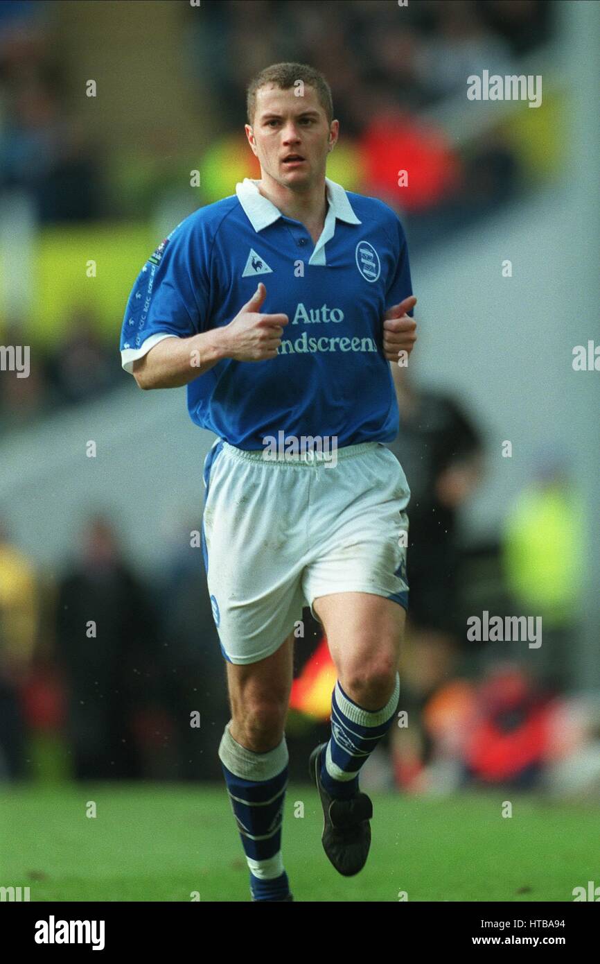 MARTIN GRAINGER BIRMINGHAM CITY FC 22 February 1999 Stock Photo - Alamy