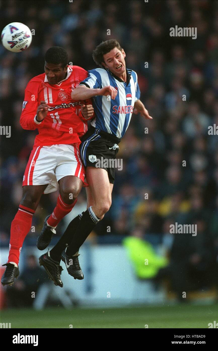 SONNER & HAMILTON RICARD SHEFFIELD WED V MIDDLESBROUGH 27 February 1999 ...