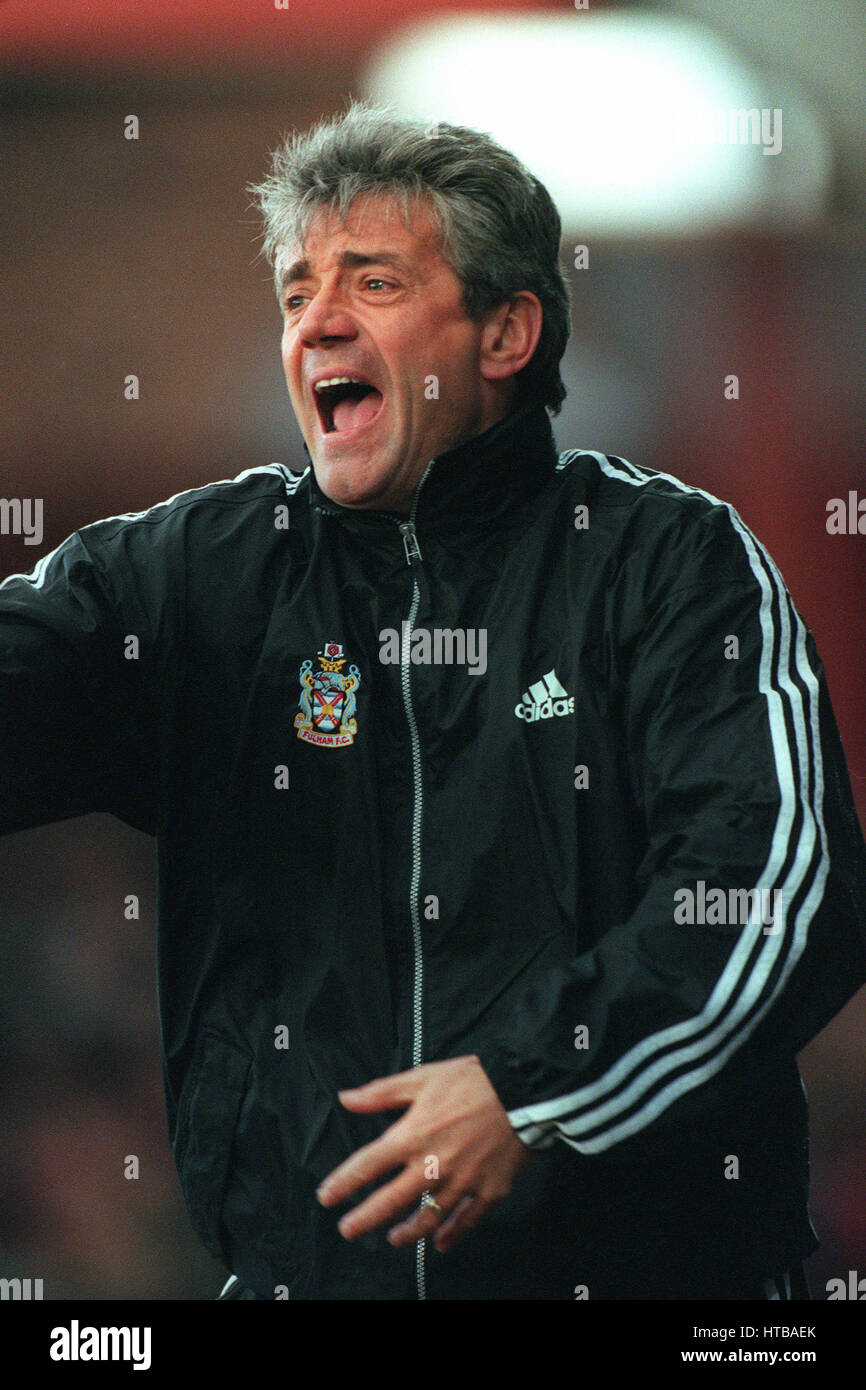 KEVIN KEEGAN CHIEF OPERATING OFFICER FULHAM 01 March 1999 Stock Photo ...