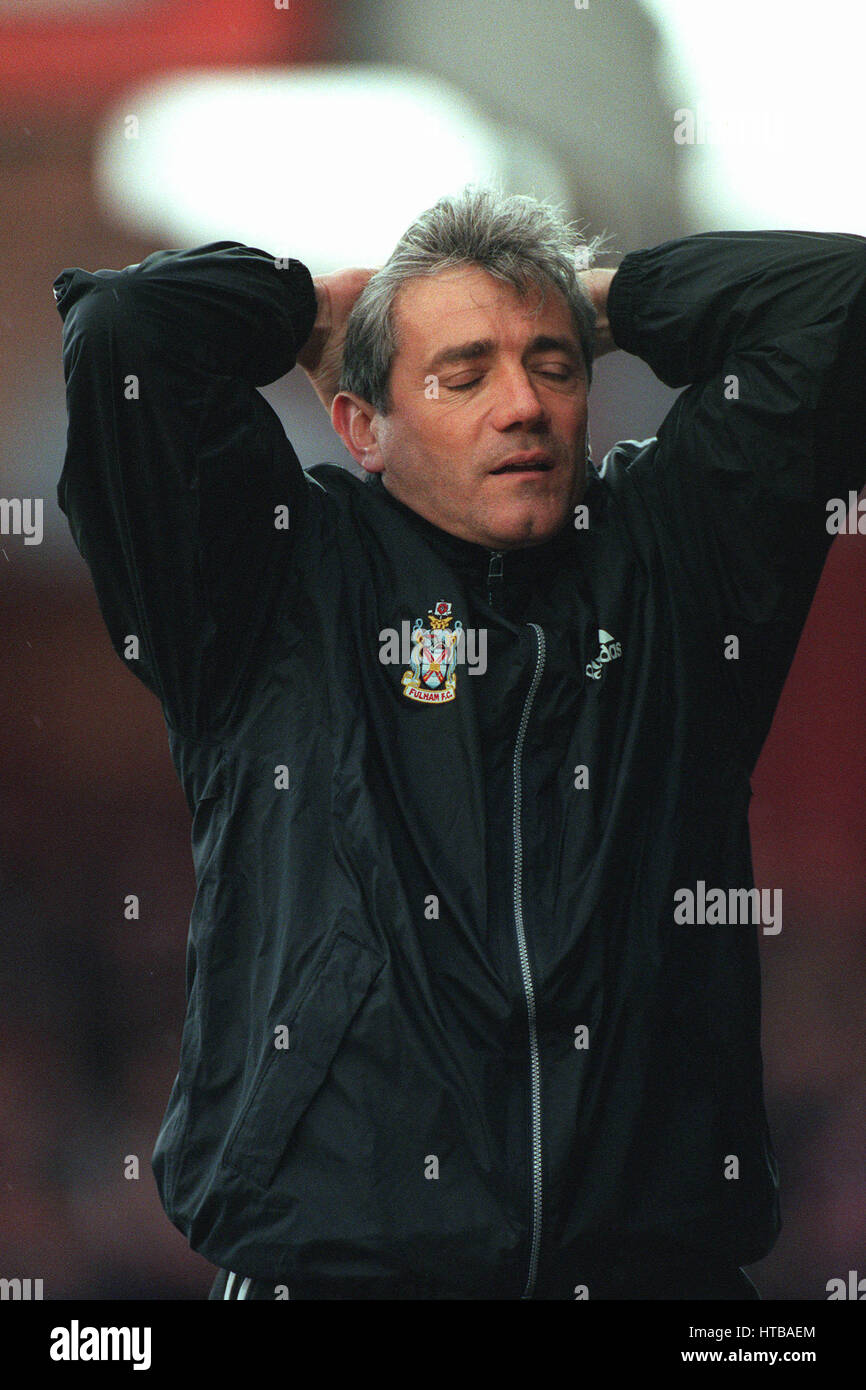 KEVIN KEEGAN CHIEF OPERATING OFFICER FULHAM 01 March 1999 Stock Photo ...