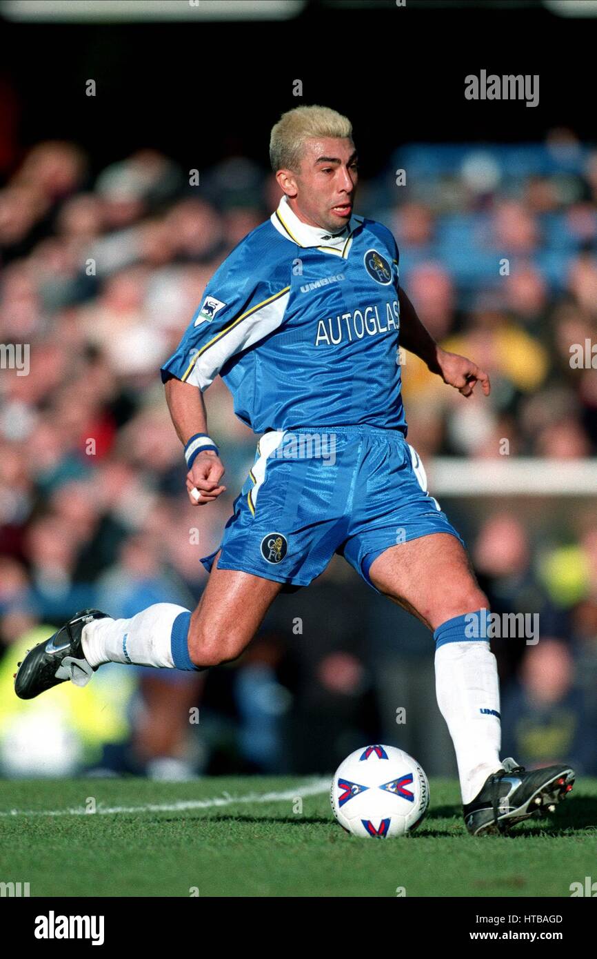 ROBERTO DI MATTEO CHELSEA FC 02 March 1999 Stock Photo - Alamy
