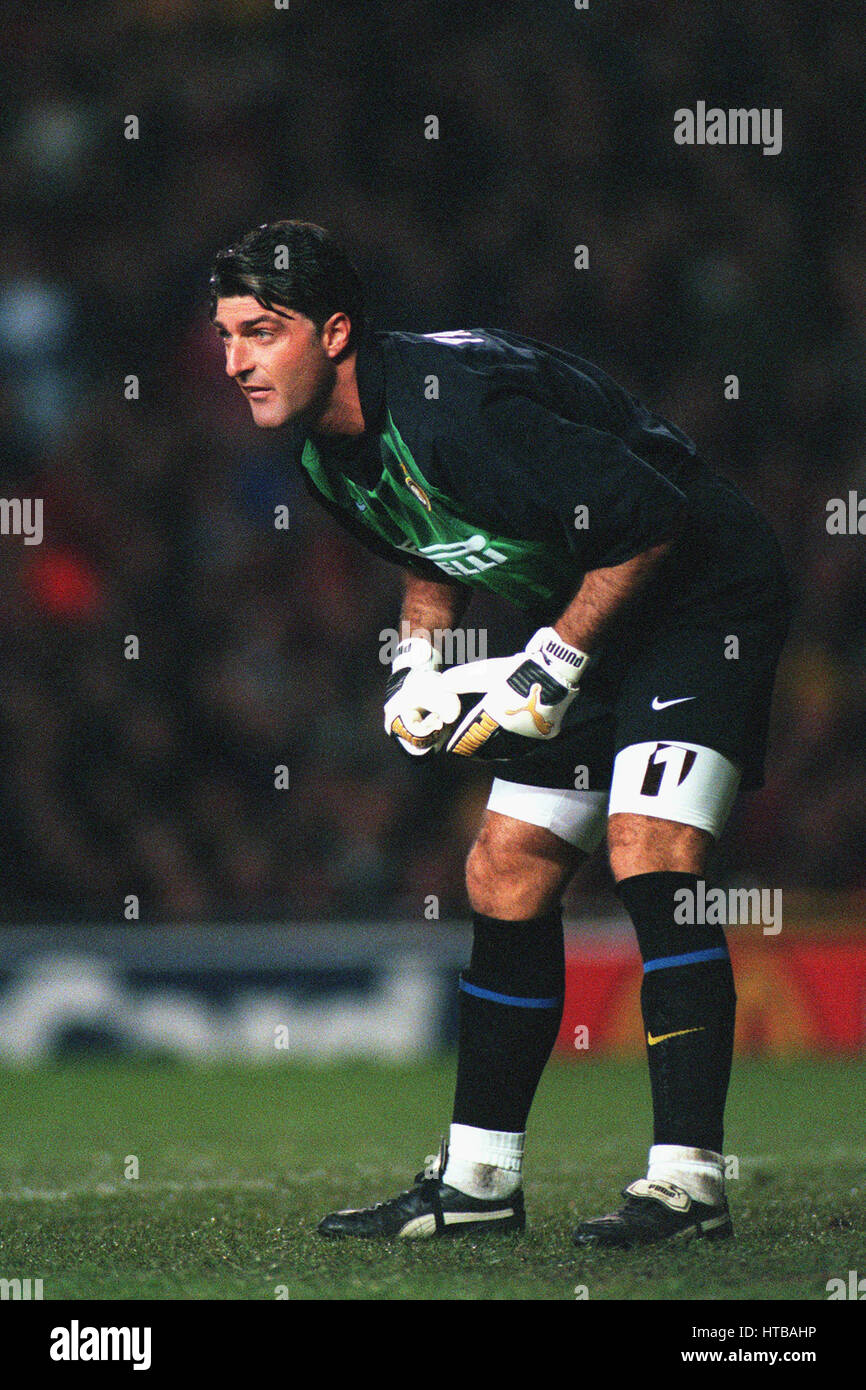 GIANLUCA PAGLIUCA INTER MILAN 03 March 1999 Stock Photo - Alamy