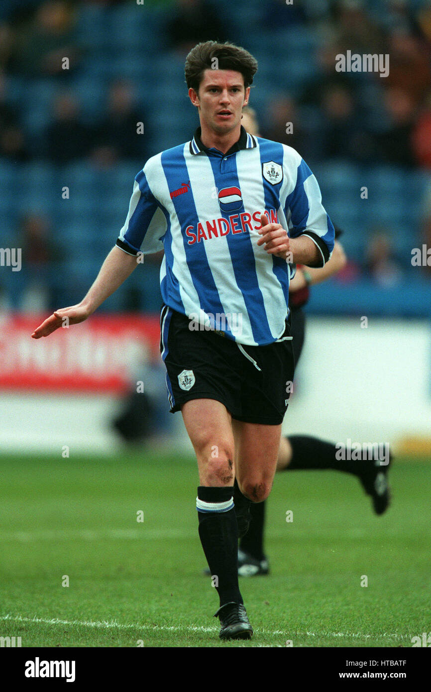 DANNY SONNER SHEFFIELD WEDNESDAY FC 13 March 1999 Stock Photo - Alamy