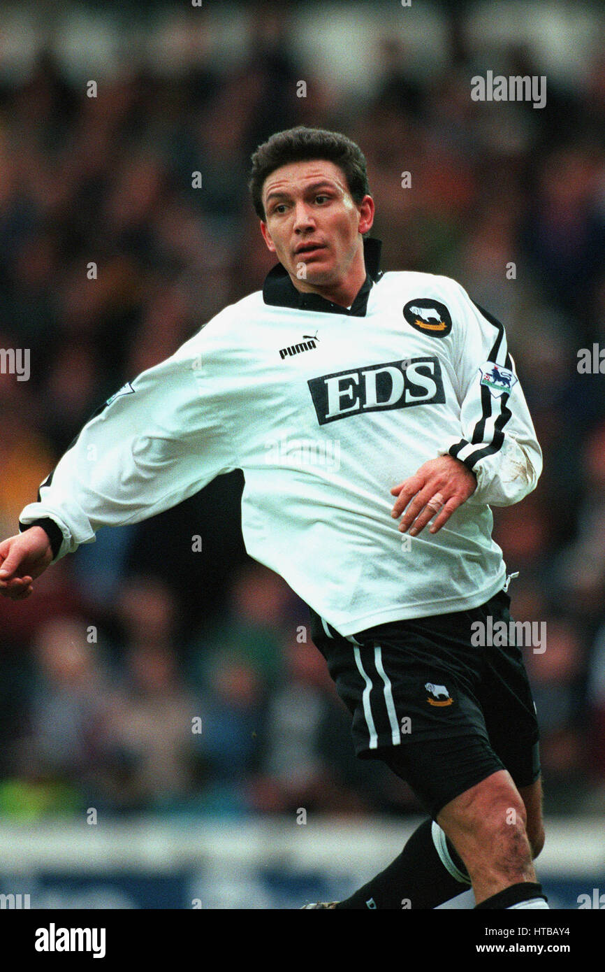 STEFANO ERANIO DERBY COUNTY FC 13 March 1999 Stock Photo - Alamy