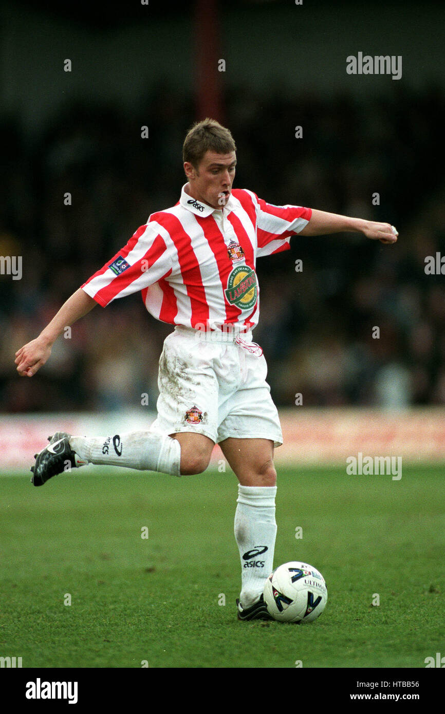 LEE CLARK SUNDERLAND FC 15 March 1999 Stock Photo - Alamy