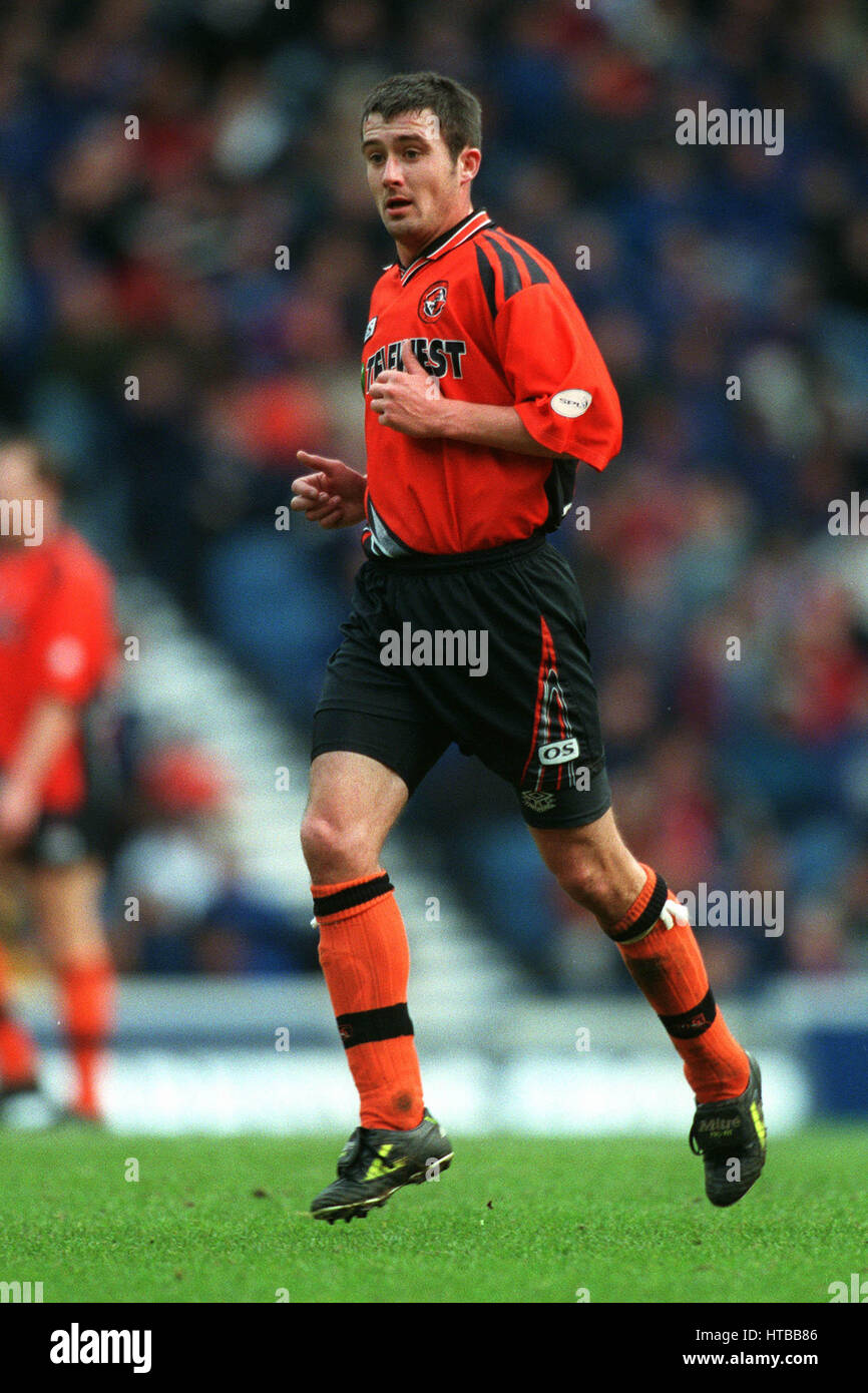 DAVID HANNAH DUNDEE UNITED FC 22 March 1999 Stock Photo - Alamy