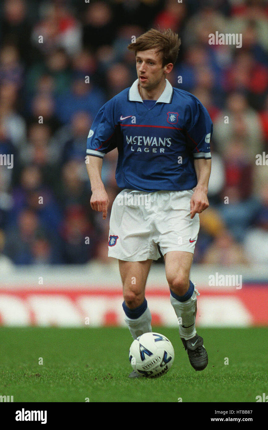 NEIL MCCANN GLASGOW RANGERS FC 22 March 1999 Stock Photo - Alamy