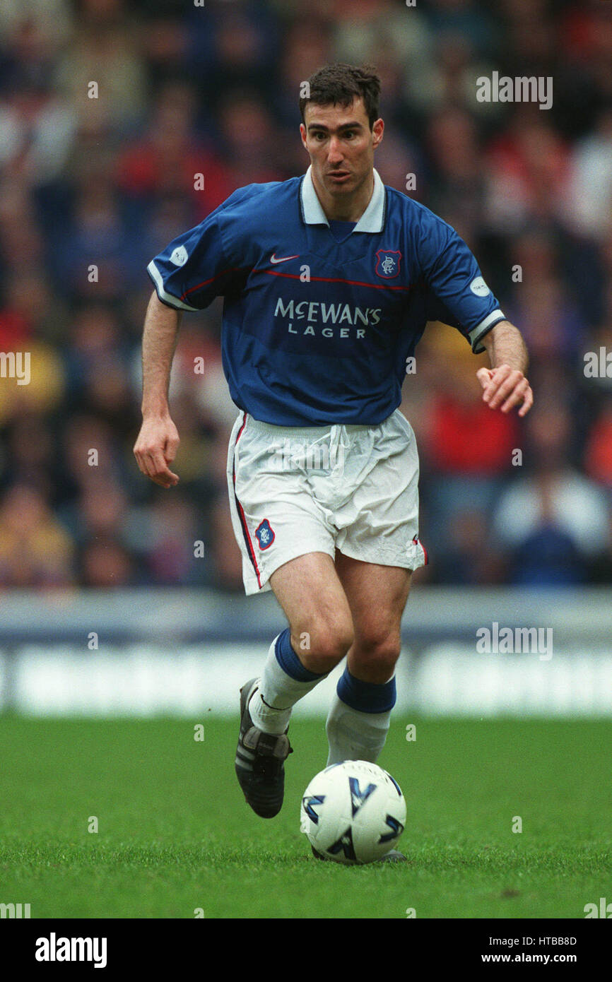TONY VIDMAR GLASGOW RANGERS FC 22 March 1999 Stock Photo - Alamy