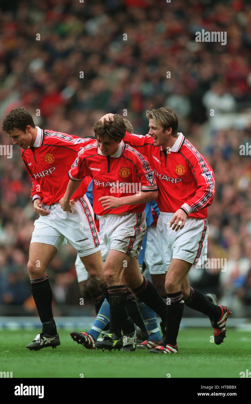 Manchester utd 1999 beckham hi-res stock photography and images - Alamy
