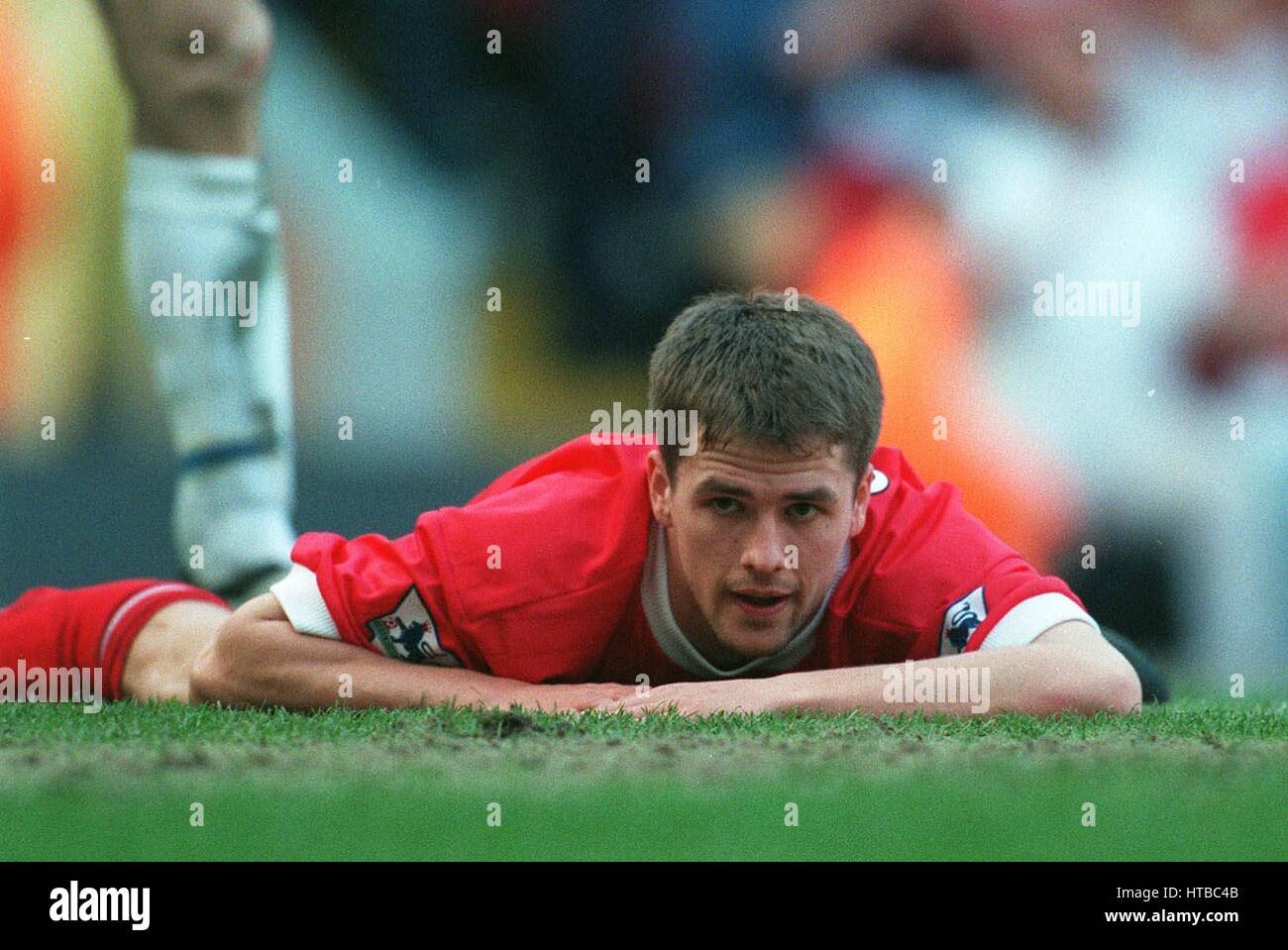 MICHAEL OWEN LIVERPOOL FC 03 April 1999 Stock Photo - Alamy