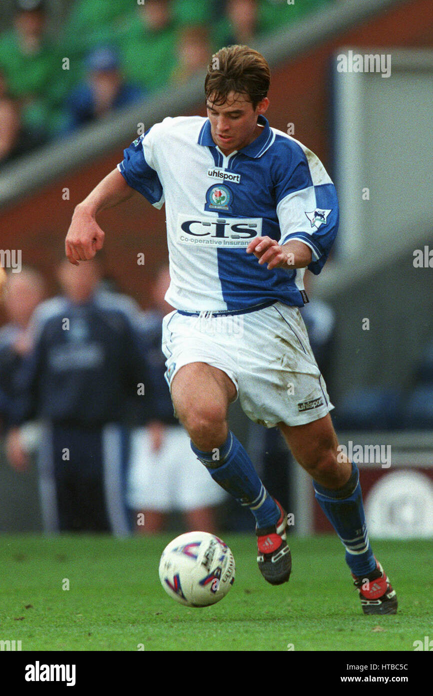 MATT JANSEN BLACKBURN ROVERS 03 April 1999 Stock Photo - Alamy