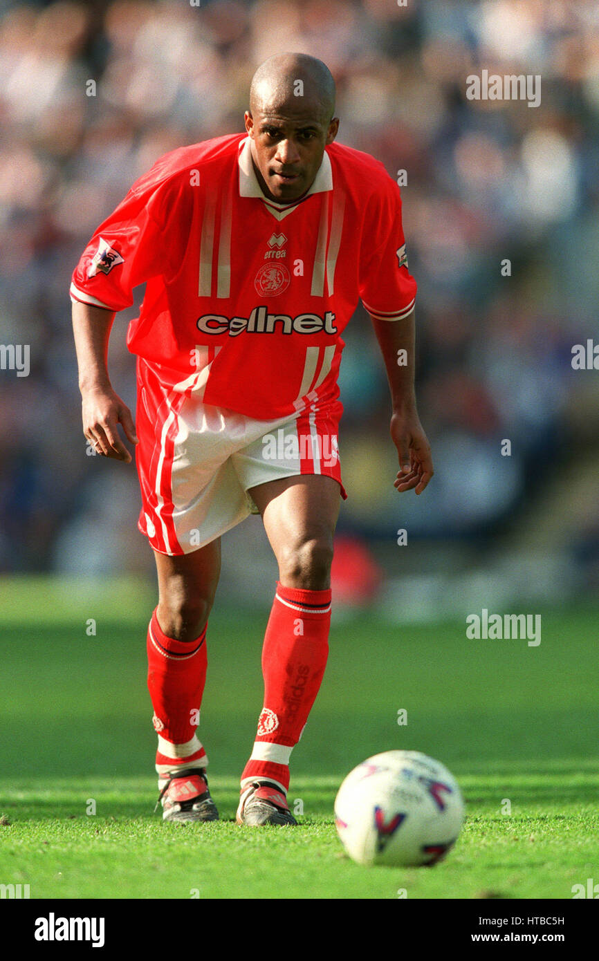 DEAN GORDON MIDDLESBROUGH FC 03 April 1999 Stock Photo - Alamy