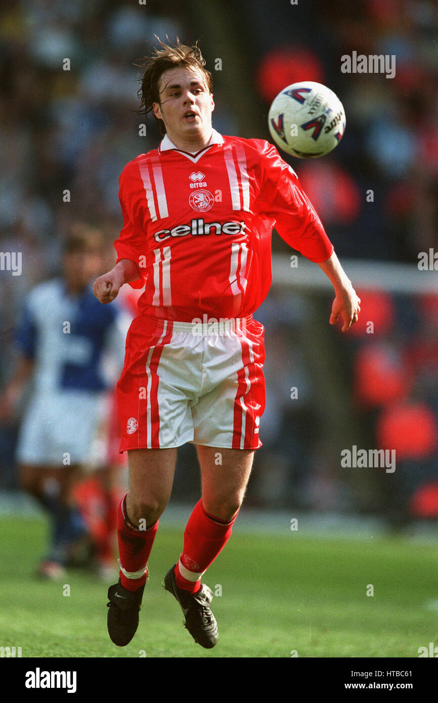 ROBBIE STOCKDALE MIDDLESBROUGH FC 03 April 1999 Stock Photo - Alamy
