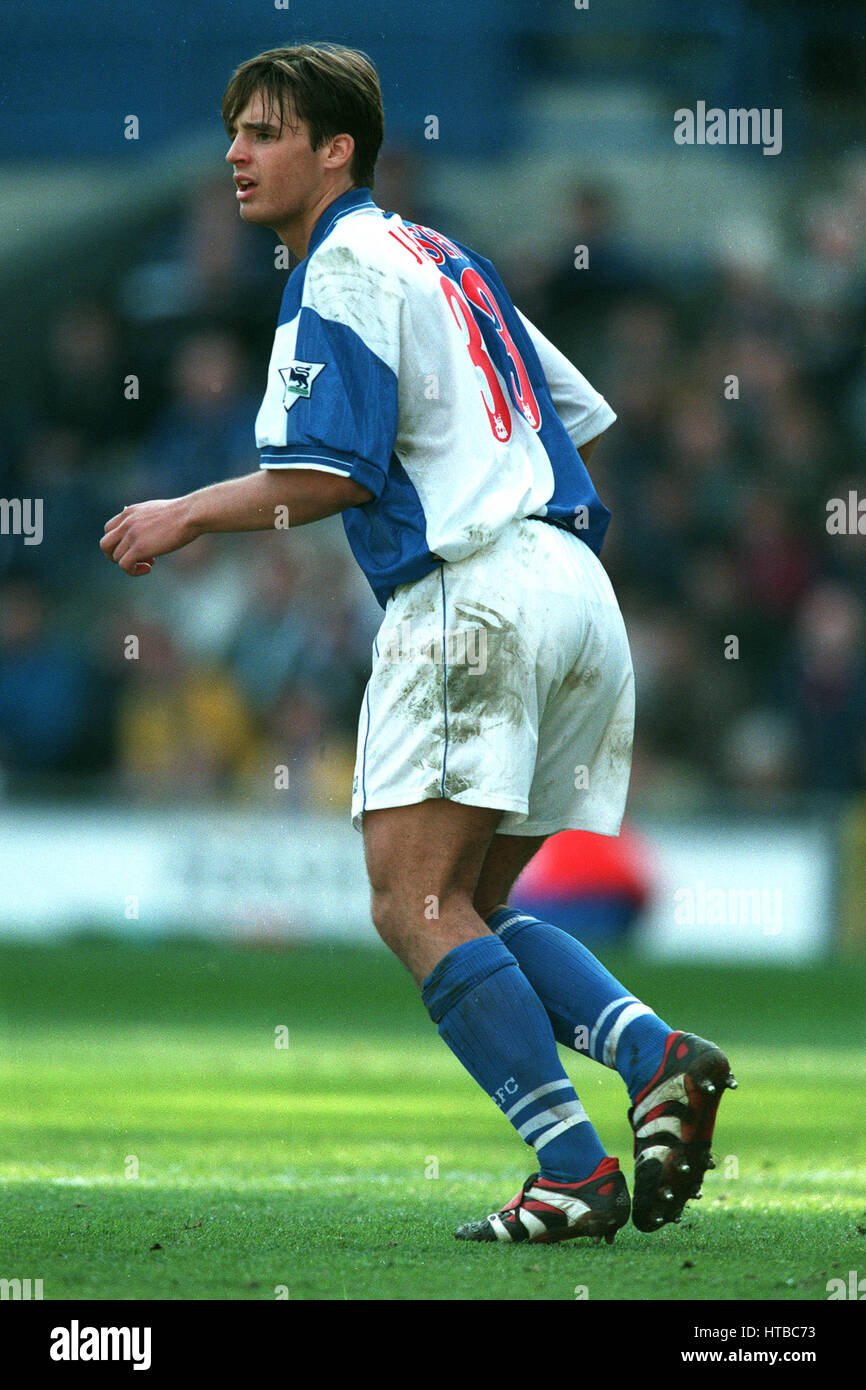 MATT JANSEN BLACKBURN ROVERS 03 April 1999 Stock Photo - Alamy