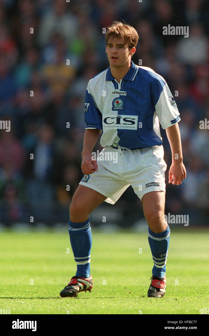 MATT JANSEN BLACKBURN ROVERS 03 April 1999 Stock Photo - Alamy