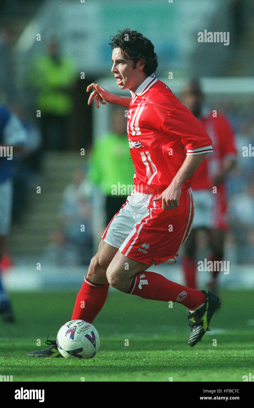 KEITH O'NEILL MIDDLESBROUGH FC 03 April 1999 Stock Photo - Alamy